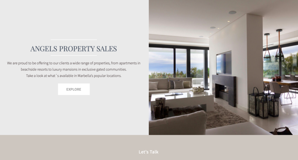 Angels Properties Properties - Designed by Wiidoo Media - WordPress web ...